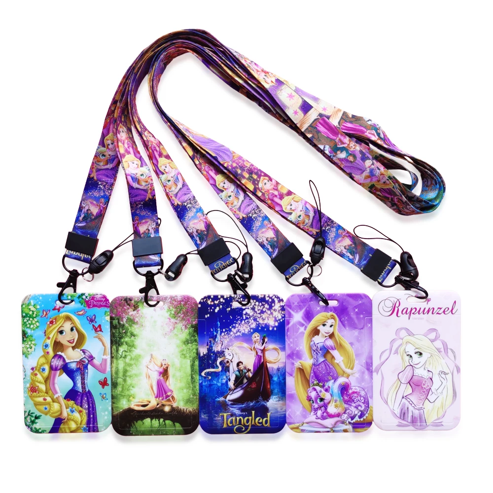 Disney-Tangled-Rapunzel-Nurse-Fashion-ABS-Push-Plastic-ID-Card-Holder ...