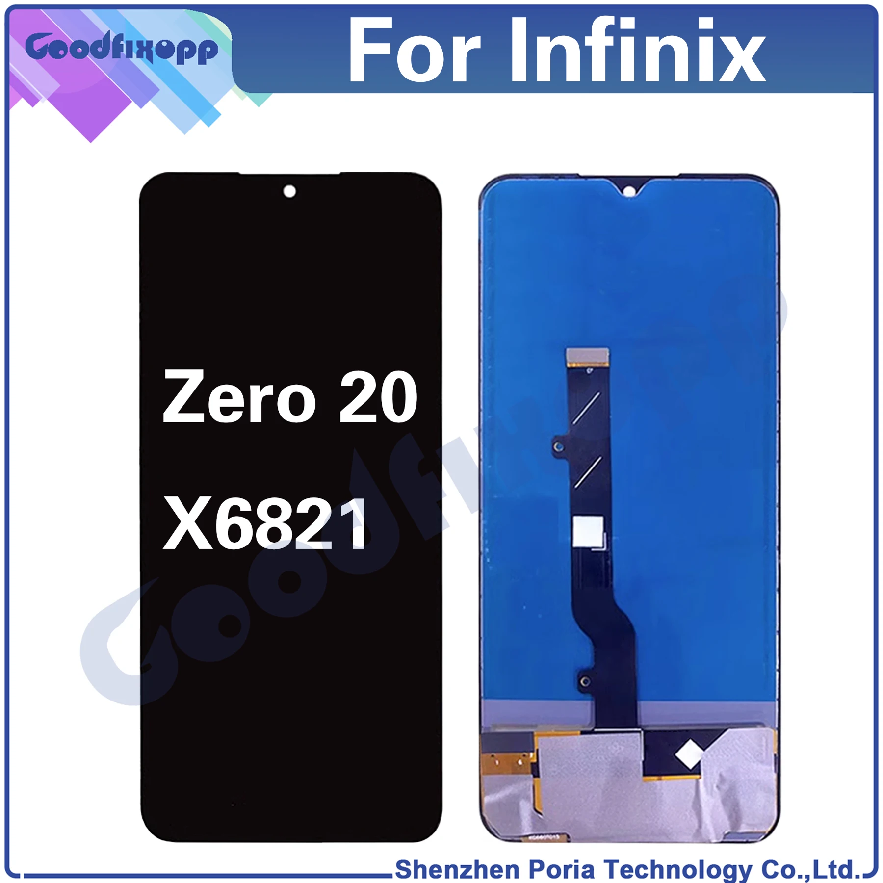 For-Infinix-Zero-20-X6821-LCD-Display-Touch-Screen-Digitizer-Assembly ...