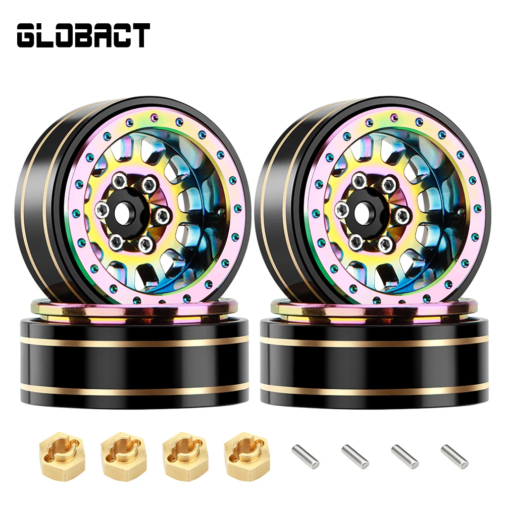 GLOBACT-1-0-Beadlock-Wheel-Rims-12-Spoke-Negative-Offset-4mm-Wheels ...