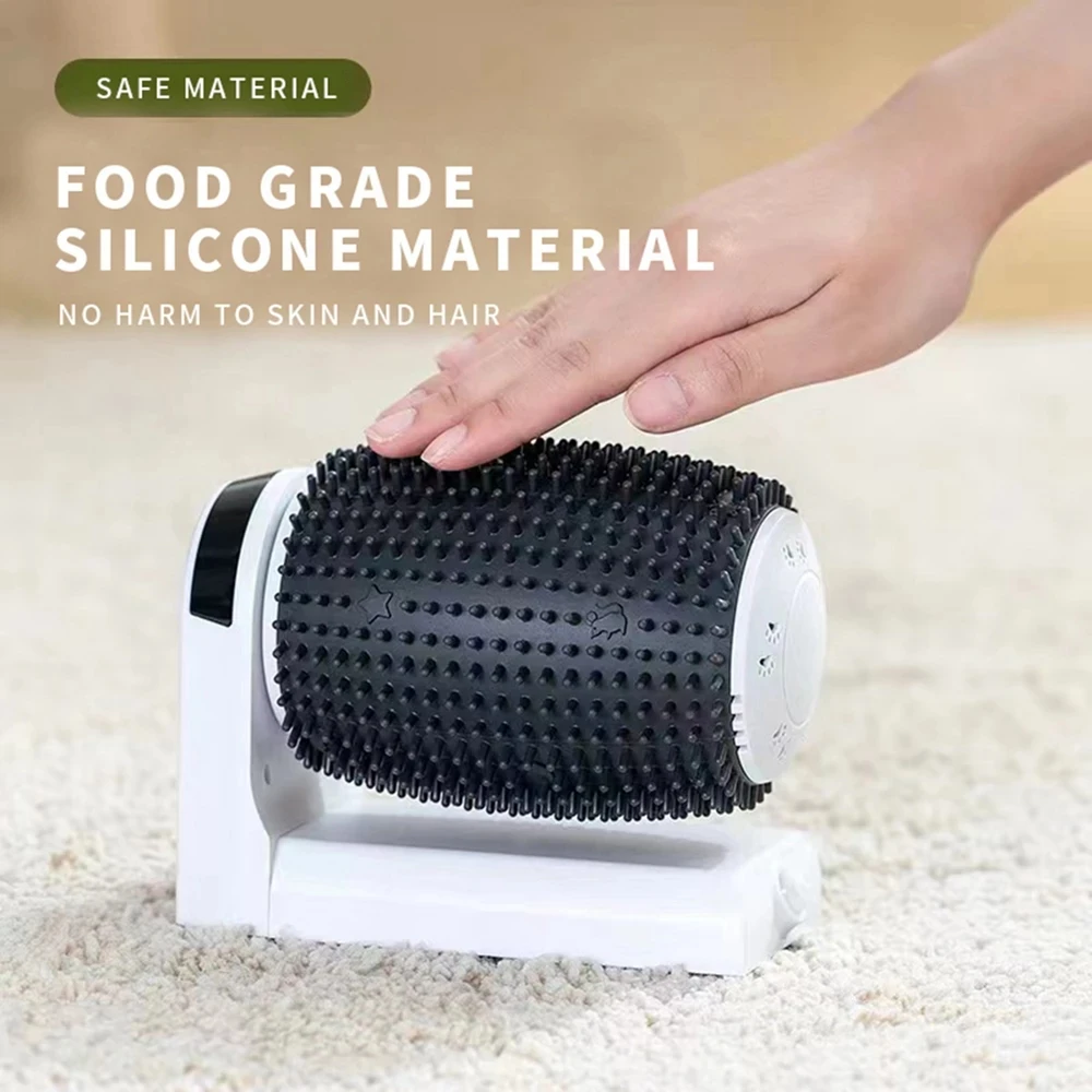 Cat-Brush-Automatic-Rotating-Smart-Wall-Corner-Pet-Supplies-Massager ...