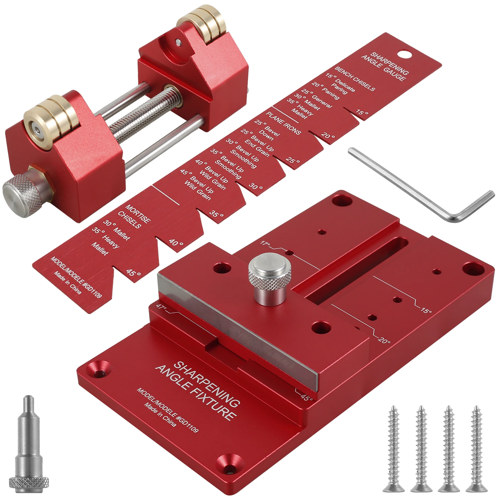 Honing-Guide-Tool-Aluminum-Alloy-Chisel-Sharpening-Jig-Adjustable ...