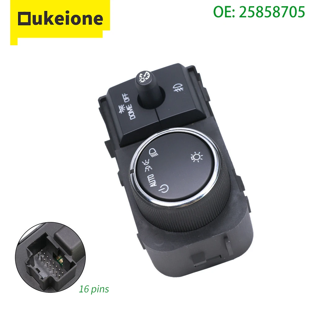 Dimmer-Dome-Headlamp-Headlight-Switch-for-2007-2013-Chevrolet-Silverado ...