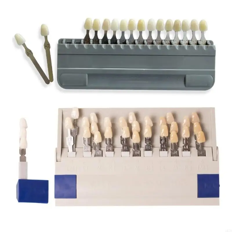 157F 3D Dental Lab Bleaching Shade Guide 16/29 Colors Teeth Whiten ...