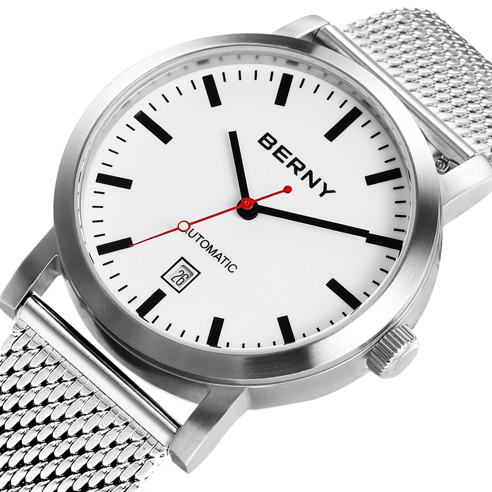 BERNY-Swiss-Railway-Men-Wristwatch-Mechanical-Watch-for-Men-Automatic ...