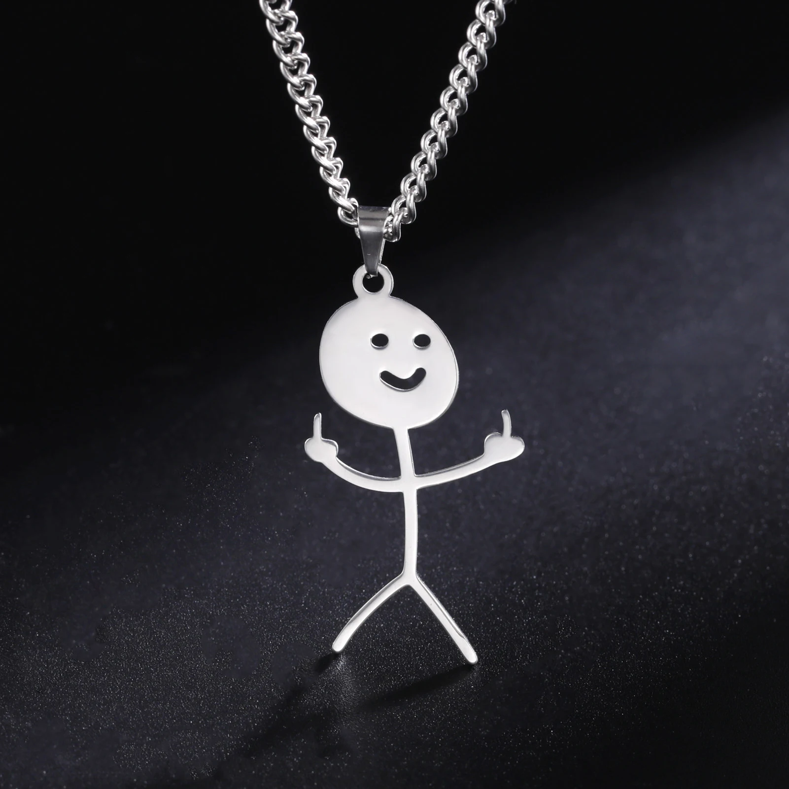 Skyrim-Hip-Hop-Doodle-Necklace-for-Men-Women-Stainless-Steel-Long-Neck ...