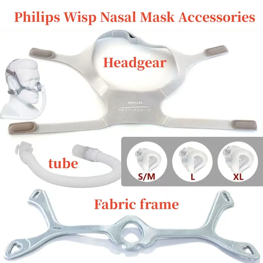 Cpap Mask Headgear For Philips Wisp Nasal Mask-standard (medium) Size ...