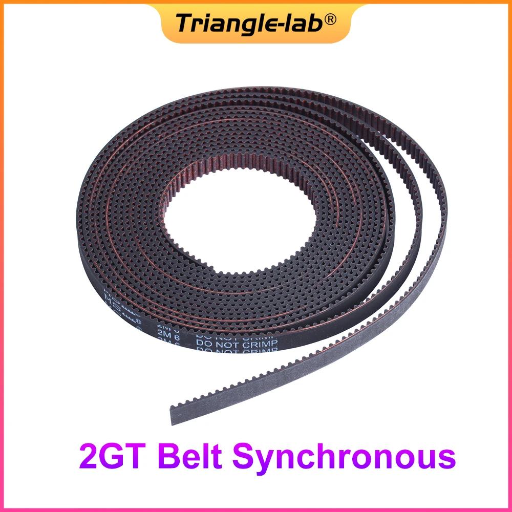 Trianglelab 2GT belt synchronous belt GT2 Timing belt Width 6MM wear ...