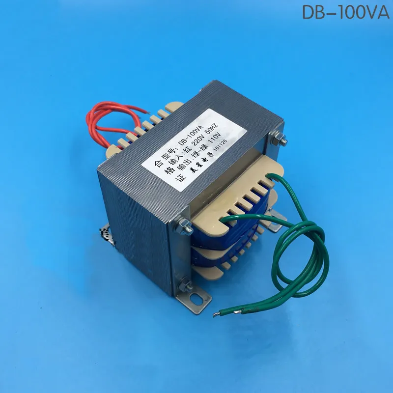 Power transformer EI86*45 DB-100VA 100W 220V to 110V 1A isolation pure ...