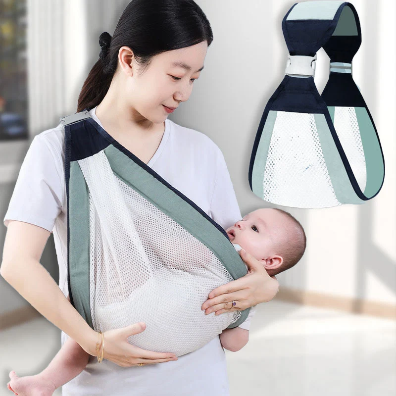 0-36 months baby carrier Front-hold simple baby single-shoulder carrier ...