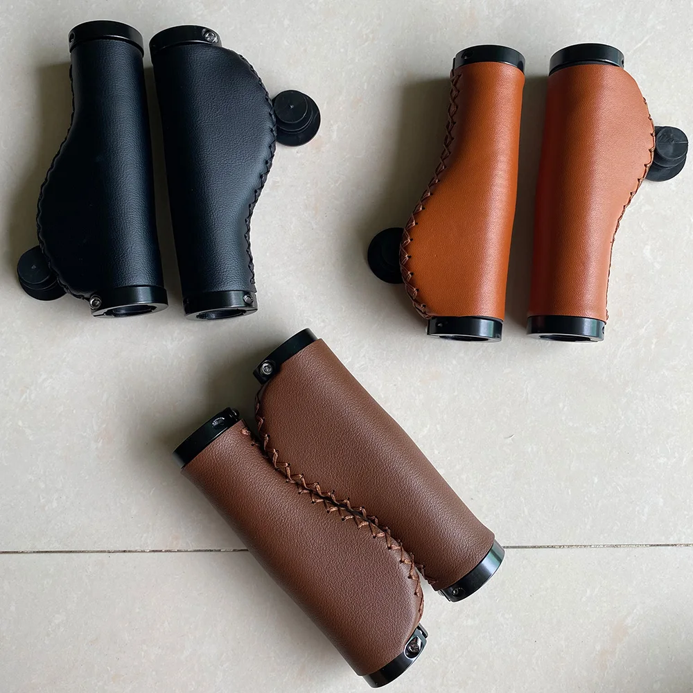 Bicycle-Handle-Bar-Cover-Dark-Brown-Imitation-Leather-Handlebar-Cover ...