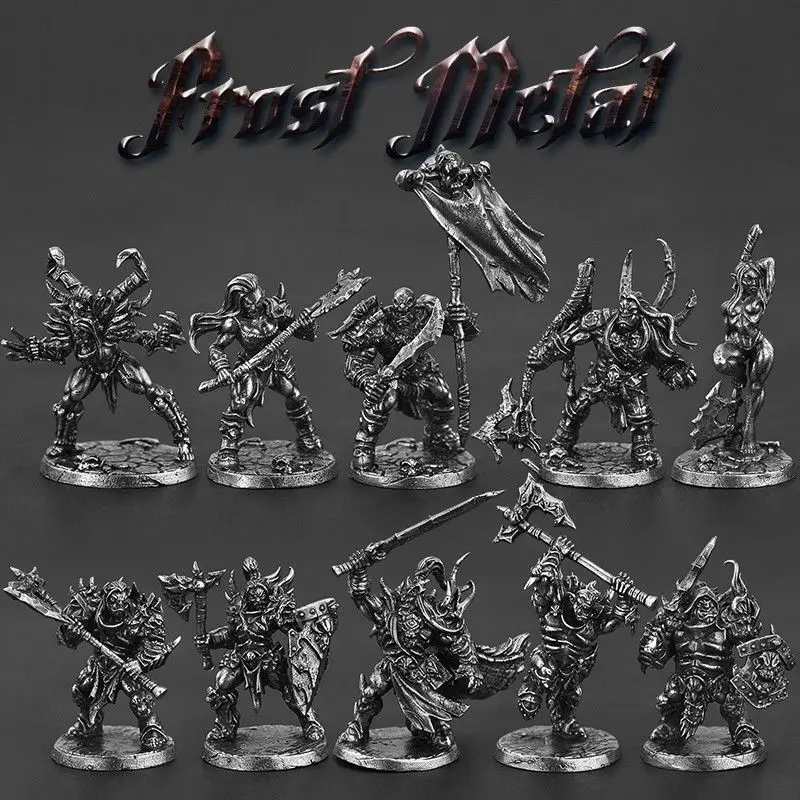 Monsters-Cannibal-Demon-Ancient-Armored-Warrior-Metal-Mini-Models-DIY ...