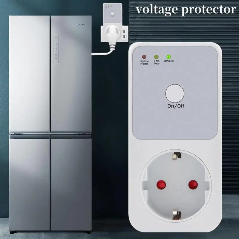 Automatic-Voltage-Protector-Socket-Switcher-220V-Power-Surge-Safe ...