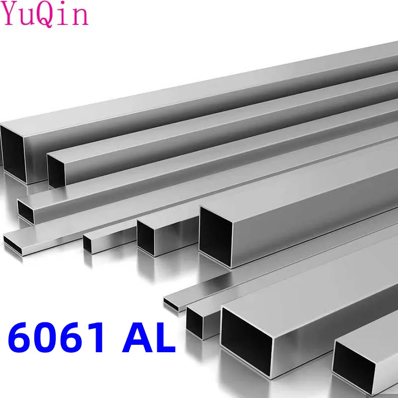 8~35mm Side Square Metal Aluminium Al Tube Pipe Customized Length Diy ...