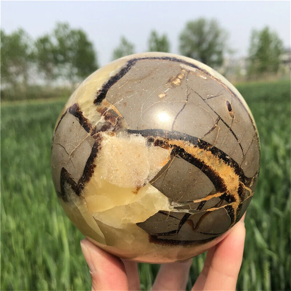 Huge-Natural-Turtle-Back-Stone-Ball-Quartz-Crystal-Energy-Ball-Mineral ...