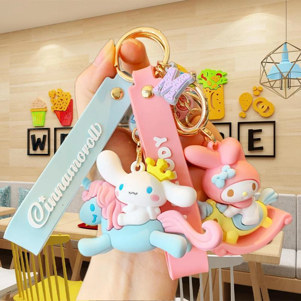 Sanrio-Hello-Kitty-Acrylic-Keychain-Accessories-Anime-Figures-Key-Chain ...