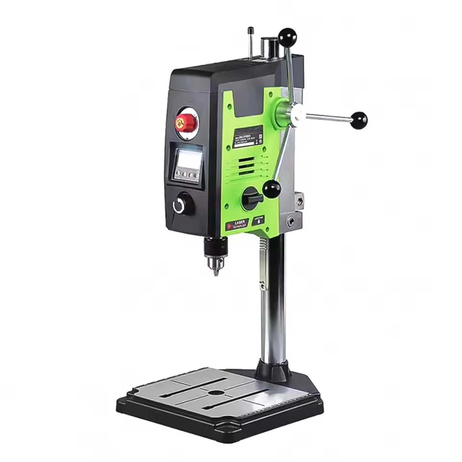 6 speed 800W benchtop drilling machine digital display industrial ...