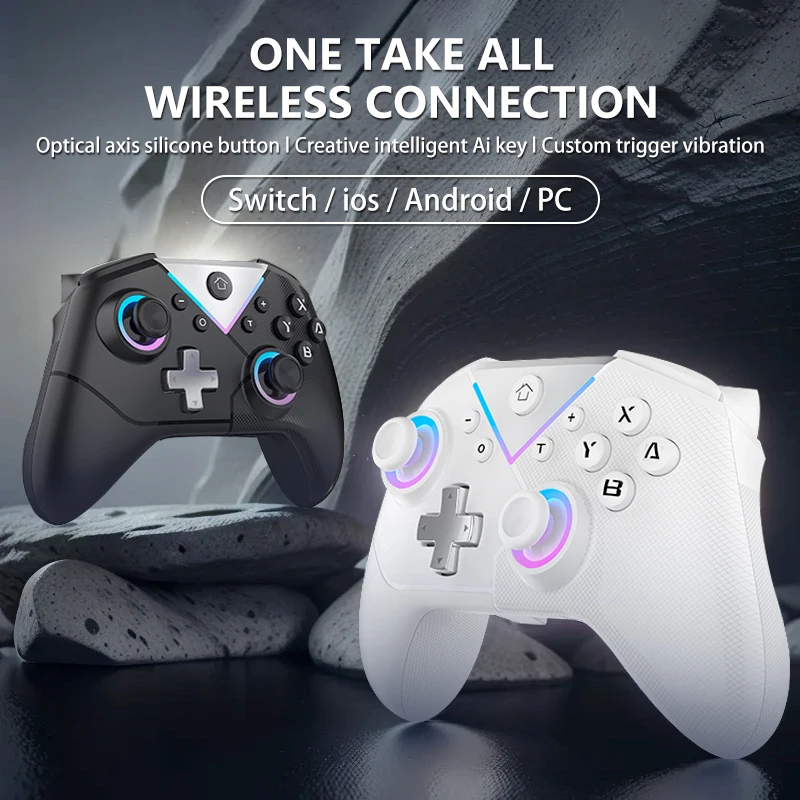 Gamepad-Wireless-Game-Controller-Portable-Bluetooth-Gaming-Controller ...