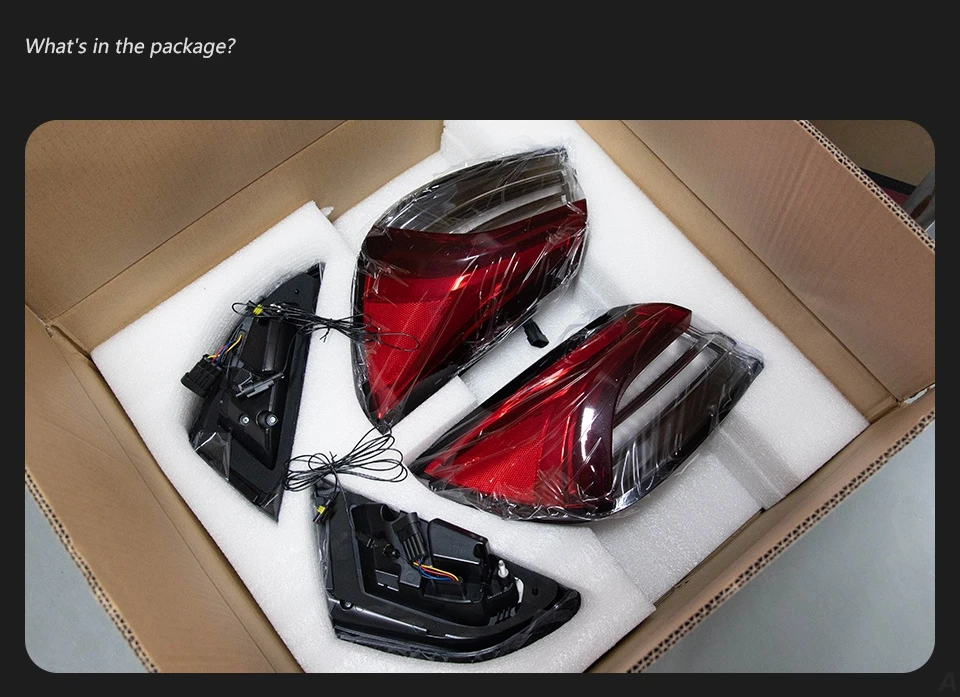 Car Lights for Maserati Quattroporte LED Tail Light 2013-2017 Rear lamp ...