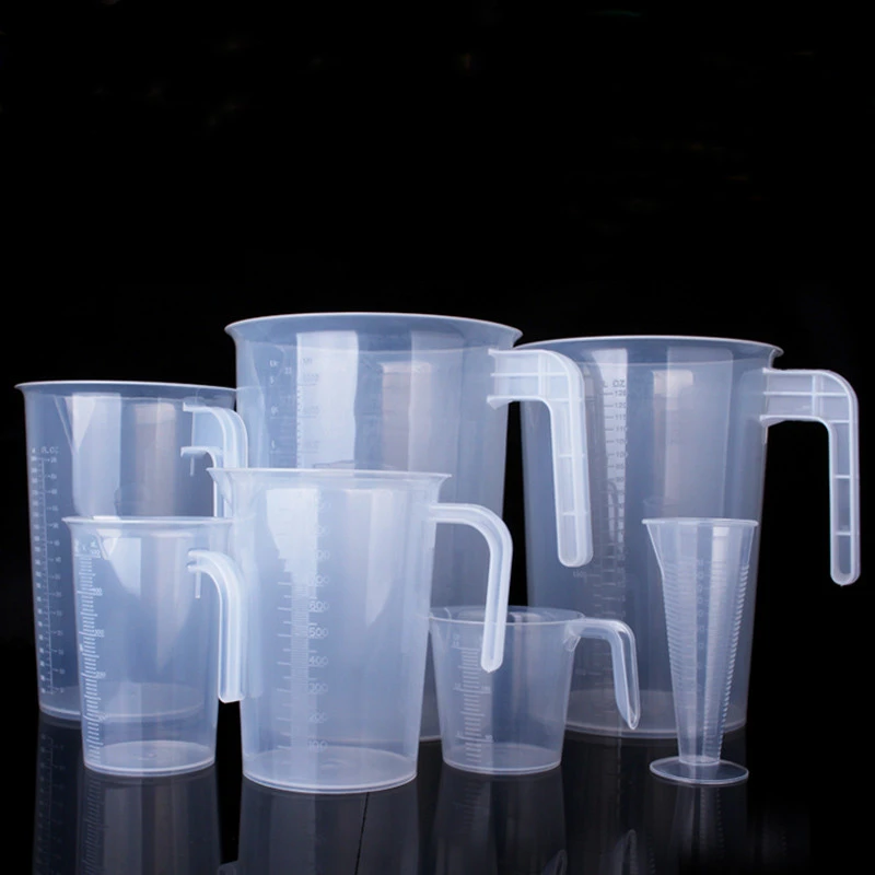 100ml To 5000ml Transparent Cup, Thicken Plastic Graduated Volumetric ...
