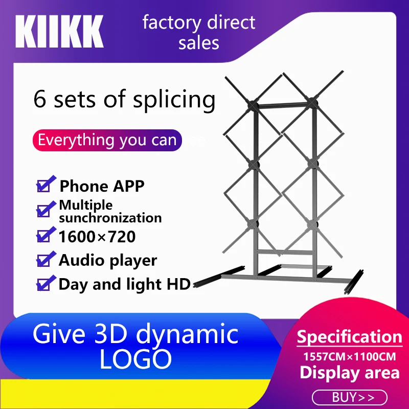 100CM-3D-hologram-projection-LED-fan-advertising-Light-rotating-air-imaging-suspension-stereo ...