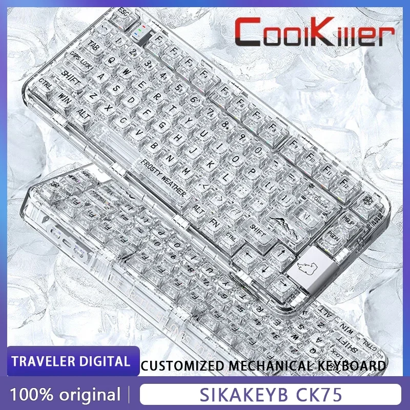 Coolkiller-Ck75-Mechanical-Keyboard-3-Mode-Examination-Hot-Plug ...