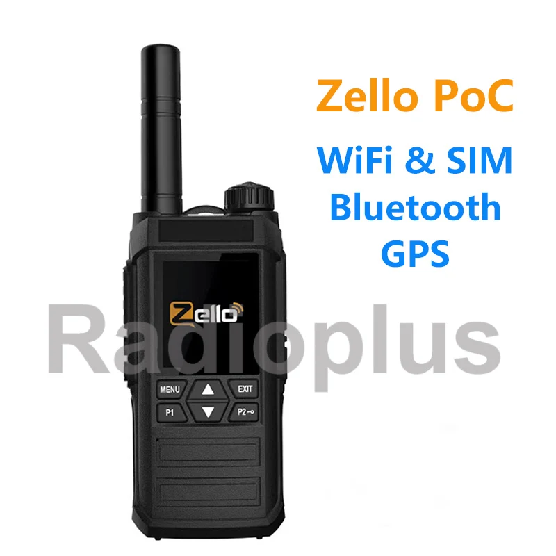Zello Radio PoC 4G Lte Wifi Sim Android Two Way Radio Network GSM WCDMA ...