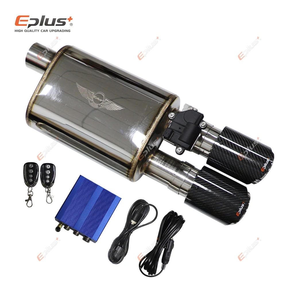 EPLUS-Car-Silencer-Stainless-Exhaust-System-Electric-Valve-Control ...