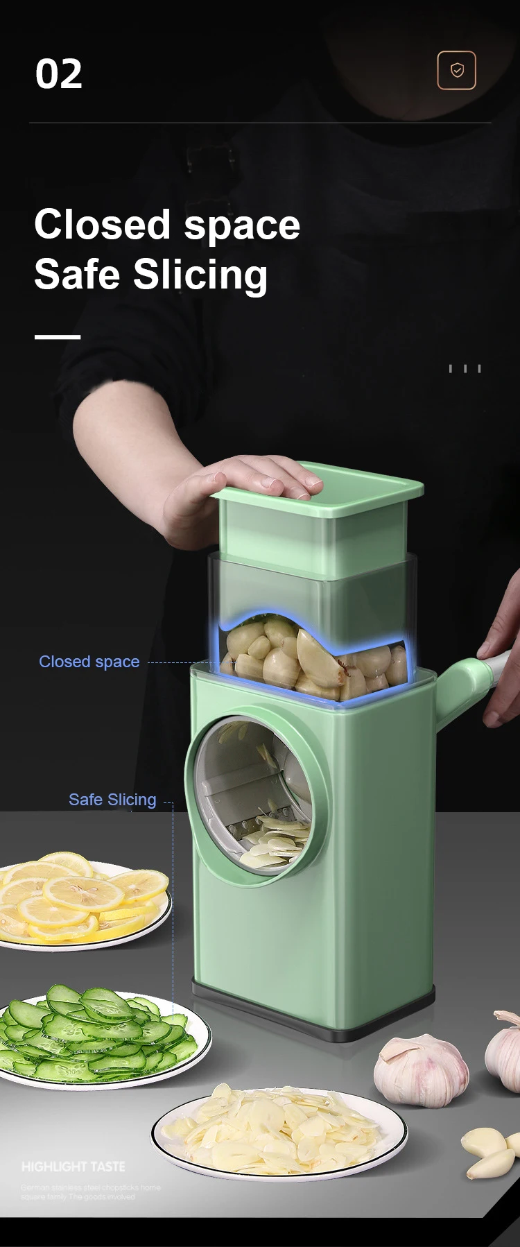 Machine à raper - mandoline,Coupe-légumes multifonctionnel,râpe à radis ...