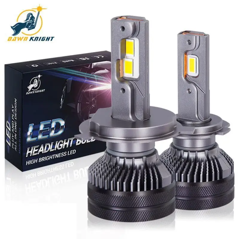 DAWNKNIGHT K5C 4300K 110W H7 H4 Led Lamp Double Copper Tube 3000K Led ...