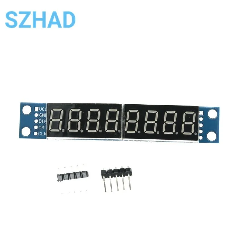 8-digit-LED-display-module-MAX7219-LED-display-support-cascaded-8-bit ...