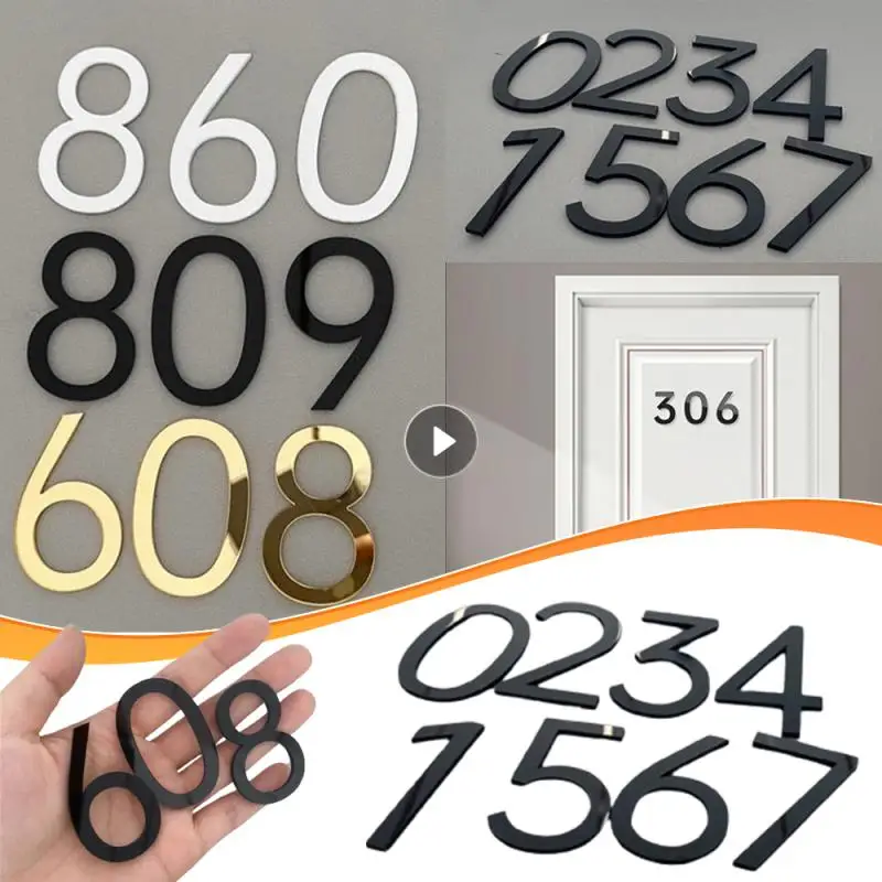 Self-Adhesive-3D-Number-Stickers-0-9-Number-Sticker-Extra-Large ...