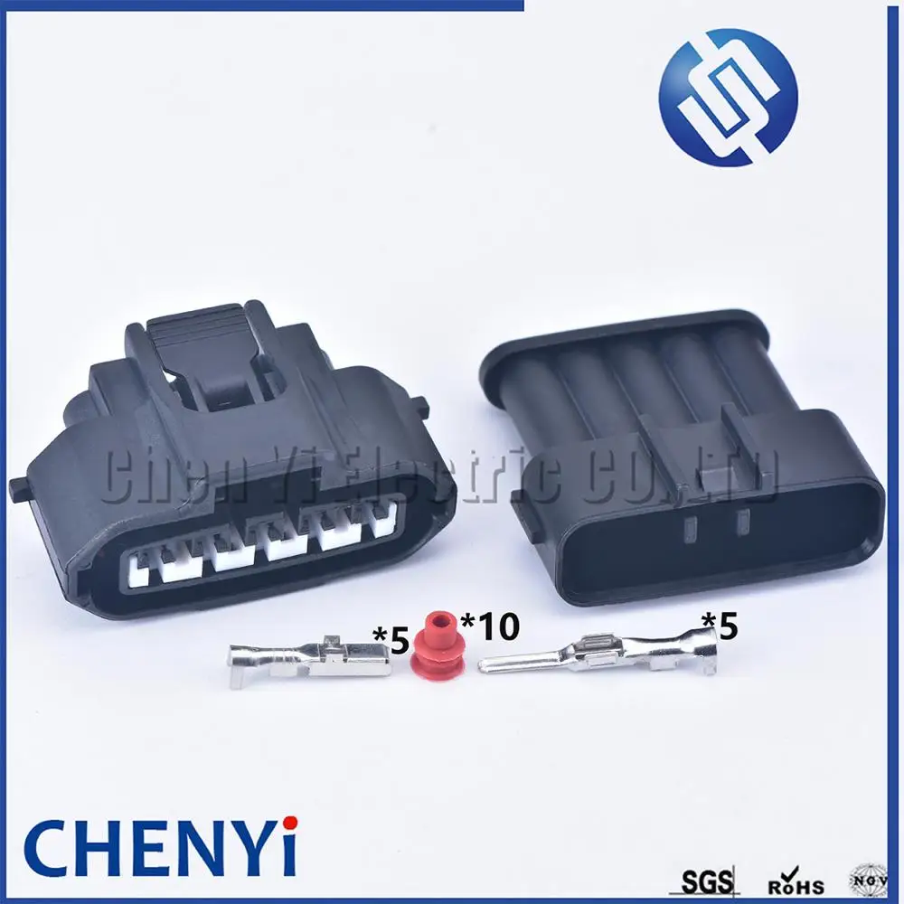 5-Pin-Engine-Plug-MAF-sensor-Wire-Harness-waterproof-Connector-Ignition ...
