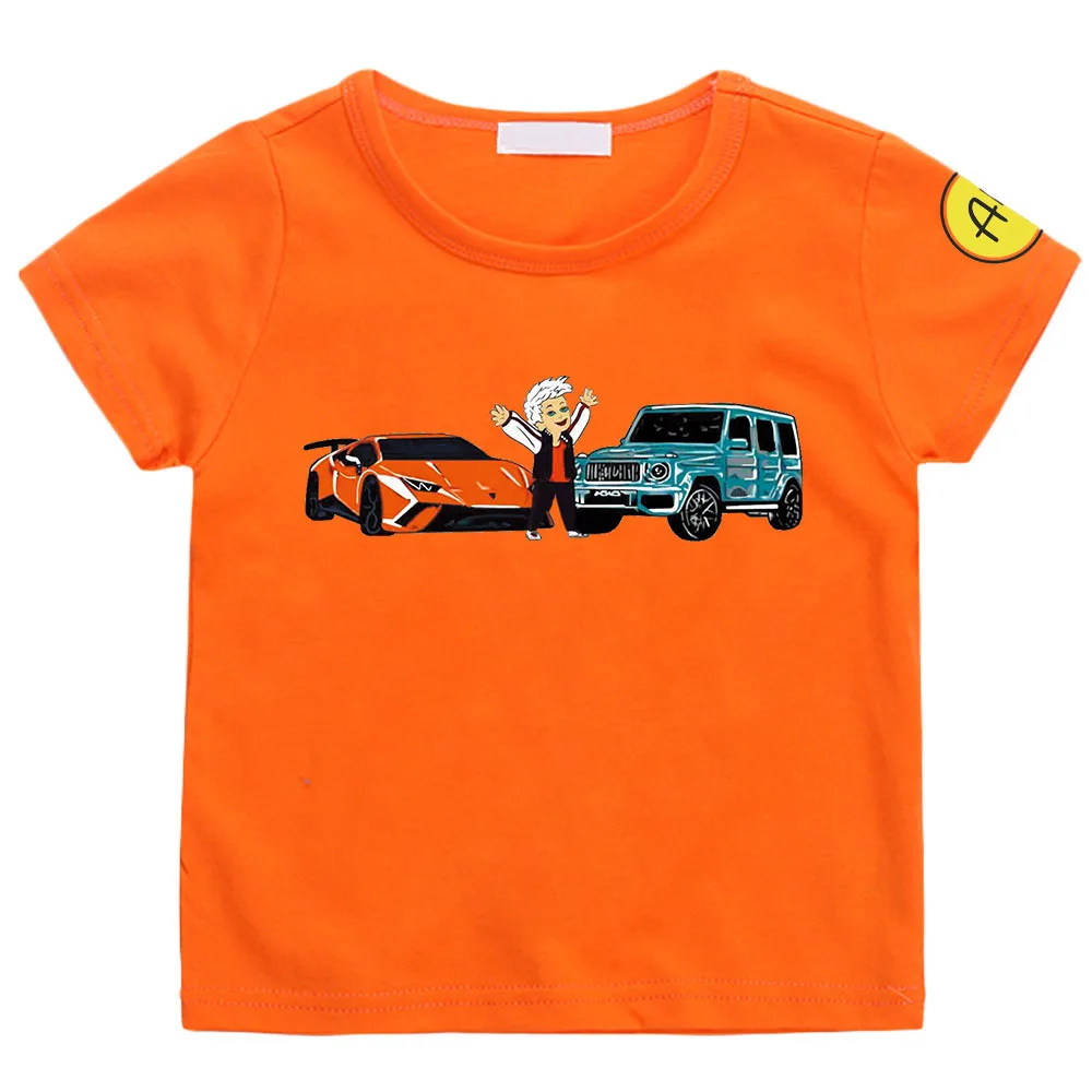 Children's Merch A4 T Shirts Summer Family Clothing Boy's Gelik & Lamba ...