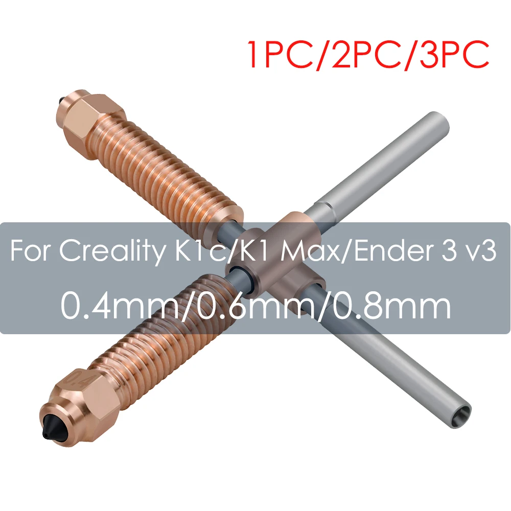 For-Creality-k1c-Nozzles-Quick-Swap-High-Flow-Printing-Hotend-Nozzle ...