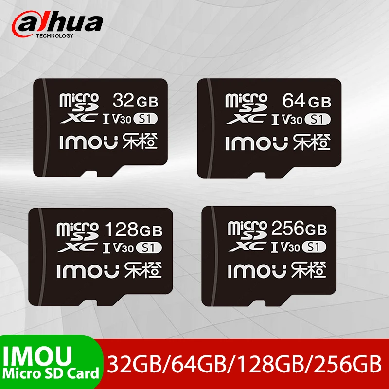 Dahua Imou Original Micro SD Card Memory Card 32GB 64GB 128GB 256GB For Cameras Surveillance ...
