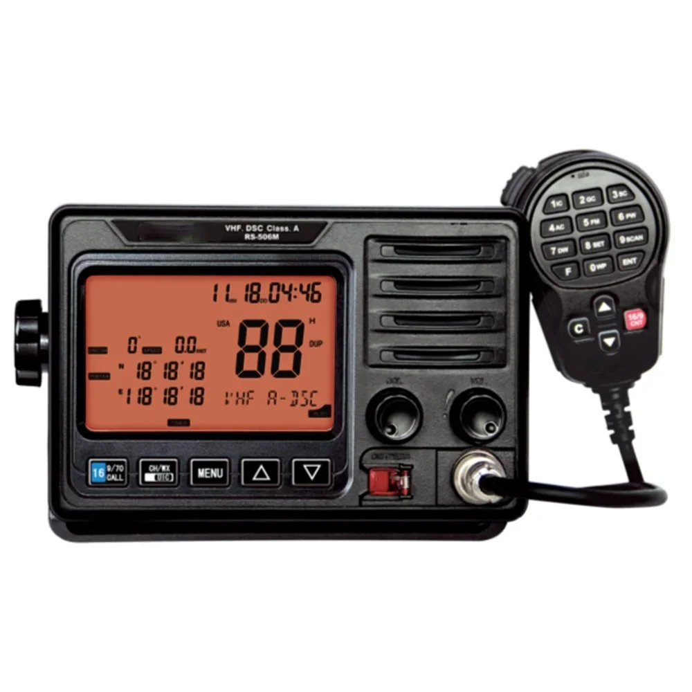 New-Launch-VHF-Marine-Radio-Station-Fisheries-Dedicated-Boat-Ship-25W ...
