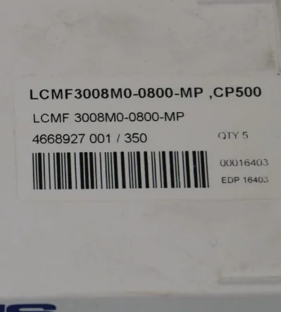 10PCS CARBIDE INSERT LCMF3008MO-0800-MP CP500
