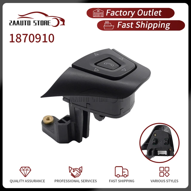 1870910 1870909 SCANIA P G R T 시리즈 트럭 크루즈 컨트롤 스위치, 속도 스티어링 휠 버튼 노브, 오토 ...