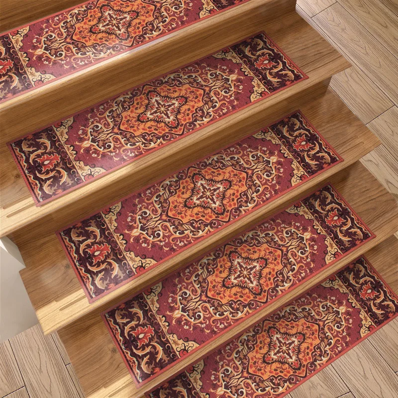 10Pcs Stair Treads Carpet Non Slip Indoor Stair Mat Runners for Wooden Steps Protection Rug Cover Pads Staircase for Kids Elders AliExpress 15