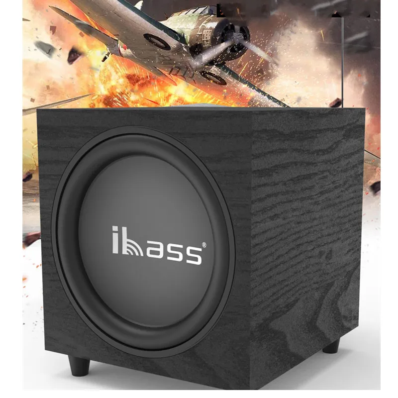 ibass-active-12-inch-300W-peak-power-subwoofer-speakerl-with-echo-wall ...