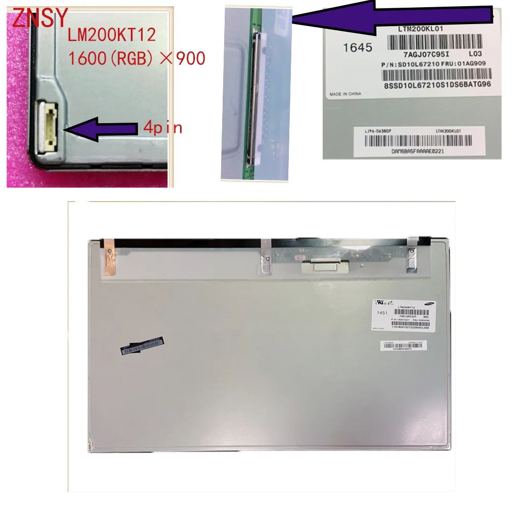 20-0-Genuine-Desktop-LCD-Screen-for-Hp-ProOne-400-g2-g3-AIO-LTM200KT12 ...