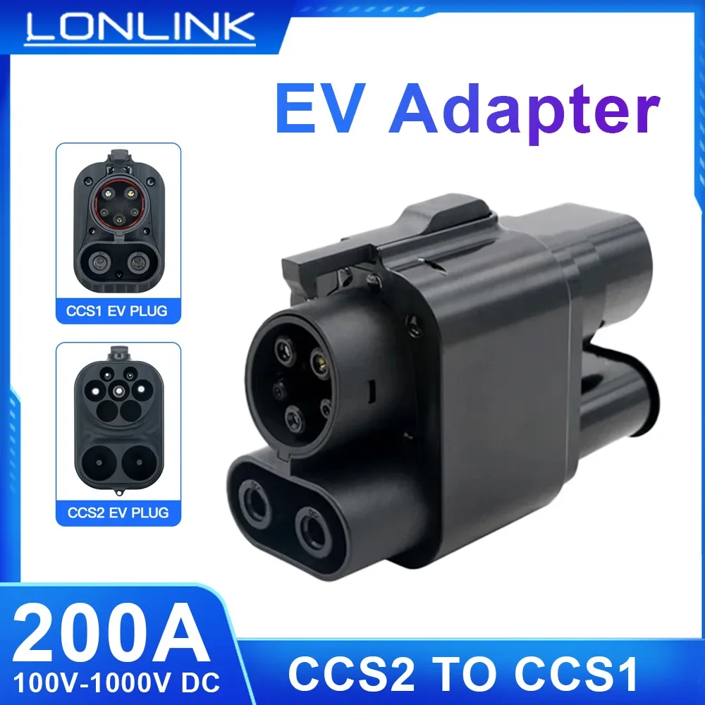 LONLINK-CCS2-To-CCS1-Adapter-From-CCS2-Charger-to-CCS1-EV-CCS2-to-CCS1 ...
