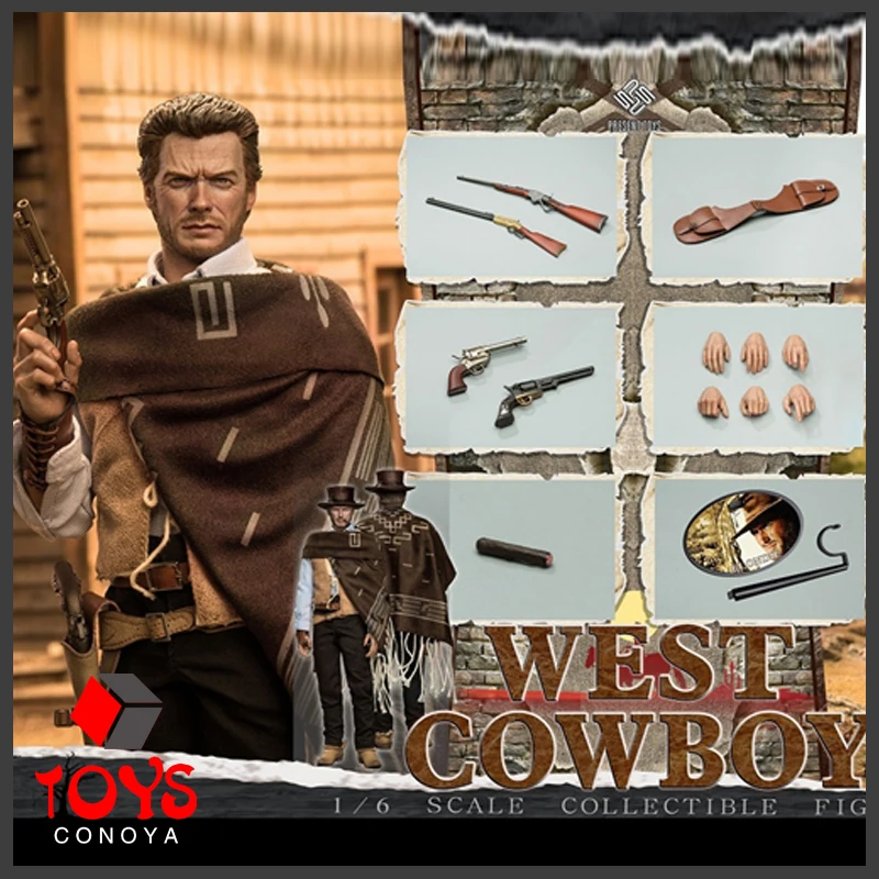 PRESENT-TOYS-PT-sp42-1-6-Scale-West-Cowboy-Double-Heads-Action-Figure ...