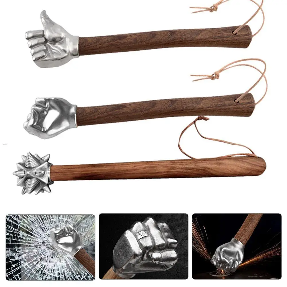 Stainless Steel Fist Shape Hammer Portable Outdoor Car Mounted ...