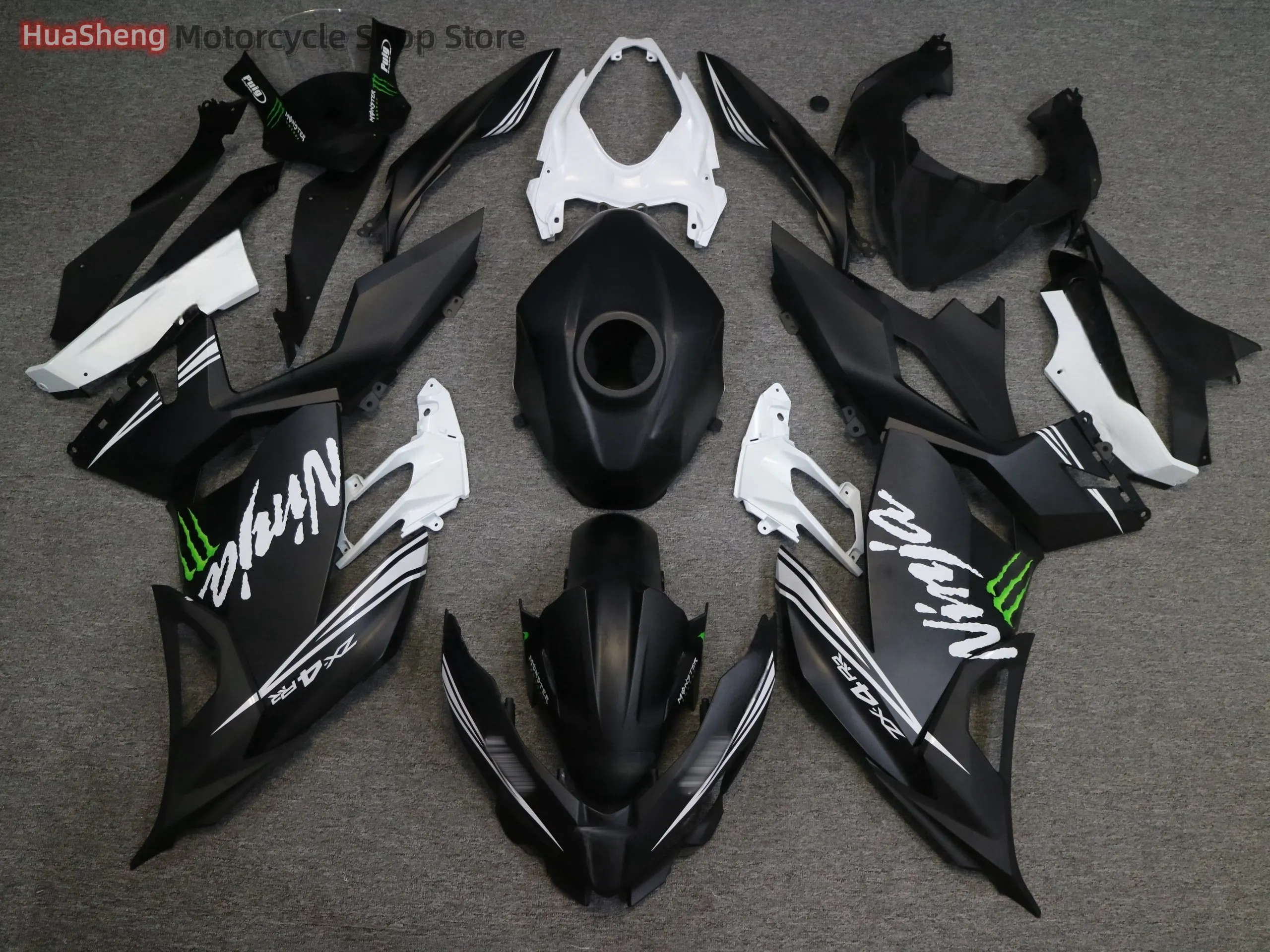New ZX4RR Motorcycle Body Fairing Kit for Kawasaki ZX-4RR 2022-2023 ABS ...