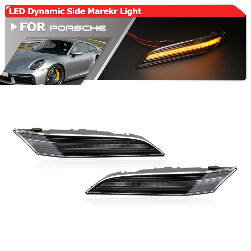 For Porsche 911 992 Carrera 4 S 4s Targa Turbo Gt3 2019- Dynamic Led ...