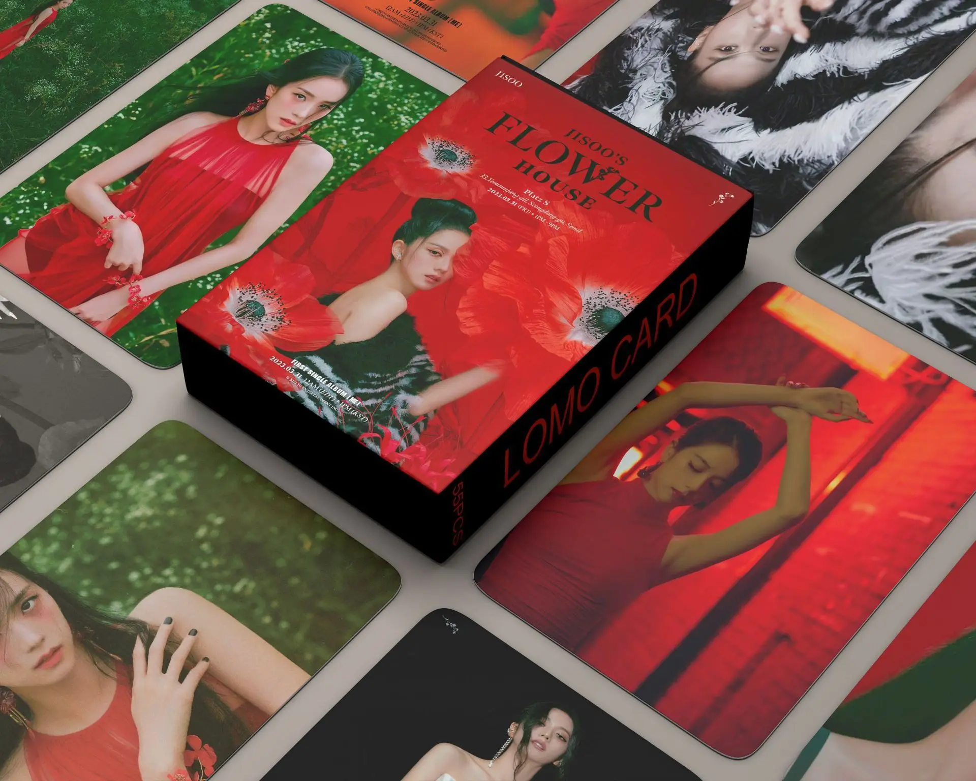 55Pcs-Kpop-Lomo-JISOO-ME-Photocard-SOLO-WER-Photo-Print-Cards-Set-Fans ...