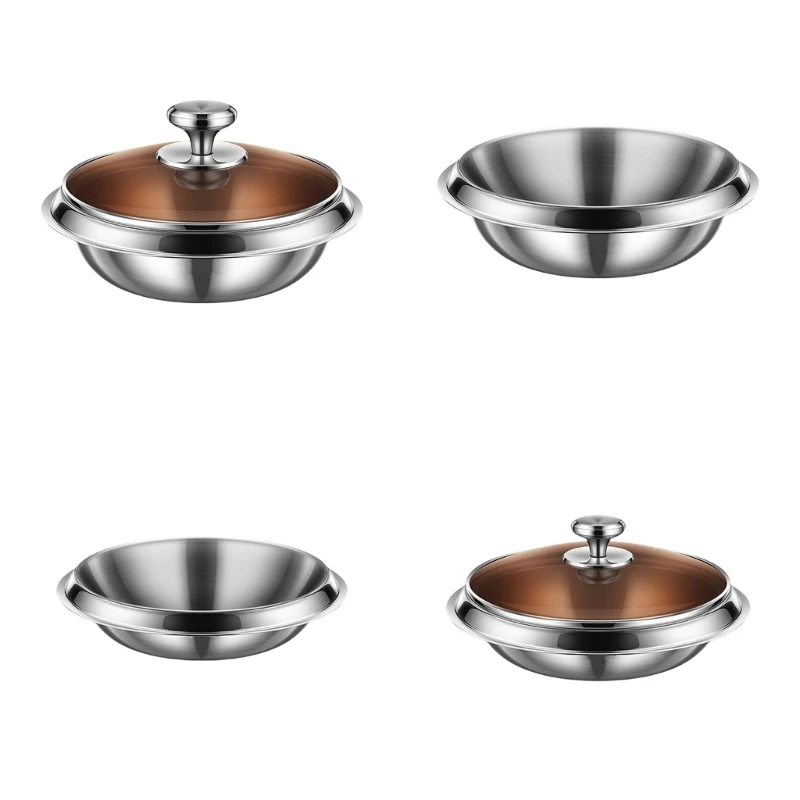 Metal-Plate-Set-Metal-Tableware-Cooking-Serving-Plate-304Stainless ...