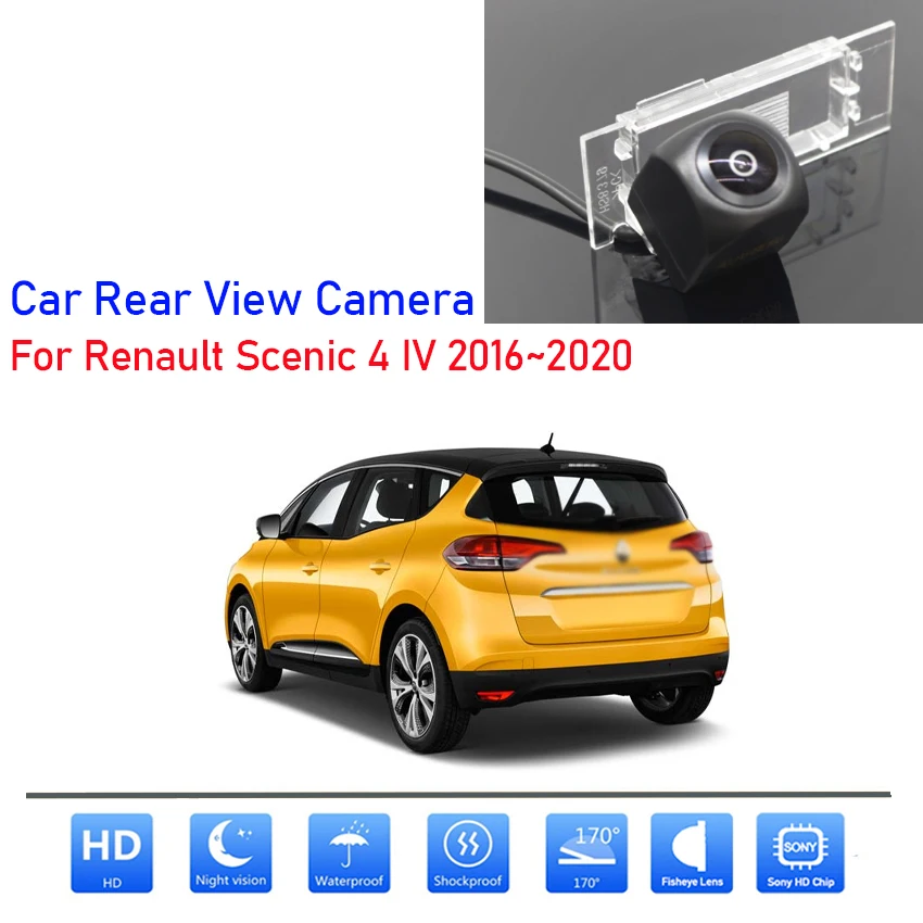 Rear-View-Camera-For-Renault-Scenic-4-IV-2016-2017-2018-2019-2020-CCD ...