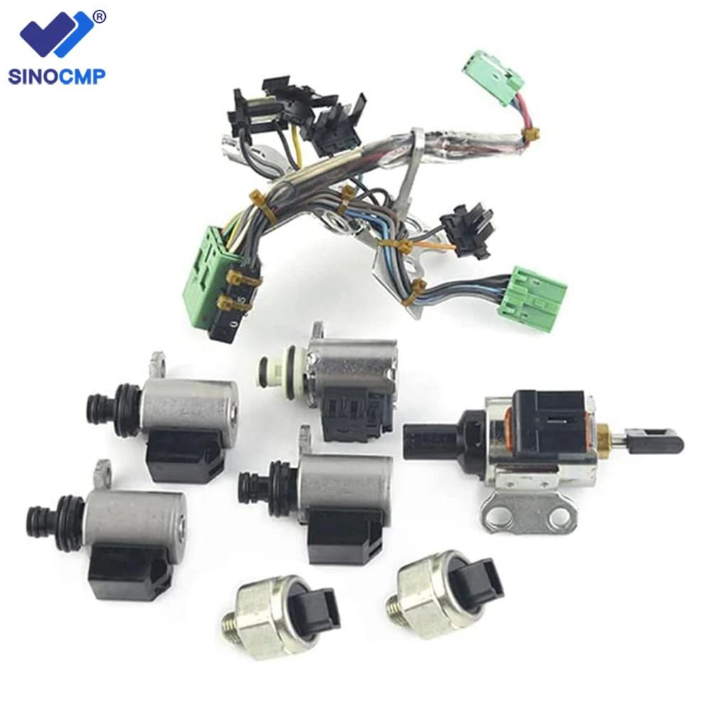 Kit de solenoide de transmisión CVT JF011E RE0F10A, solenoides de cuerpo de válvula de coche ...